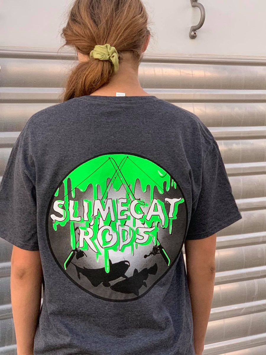 Short sleeve T-Shirt Grey – SlimeCat Rods
