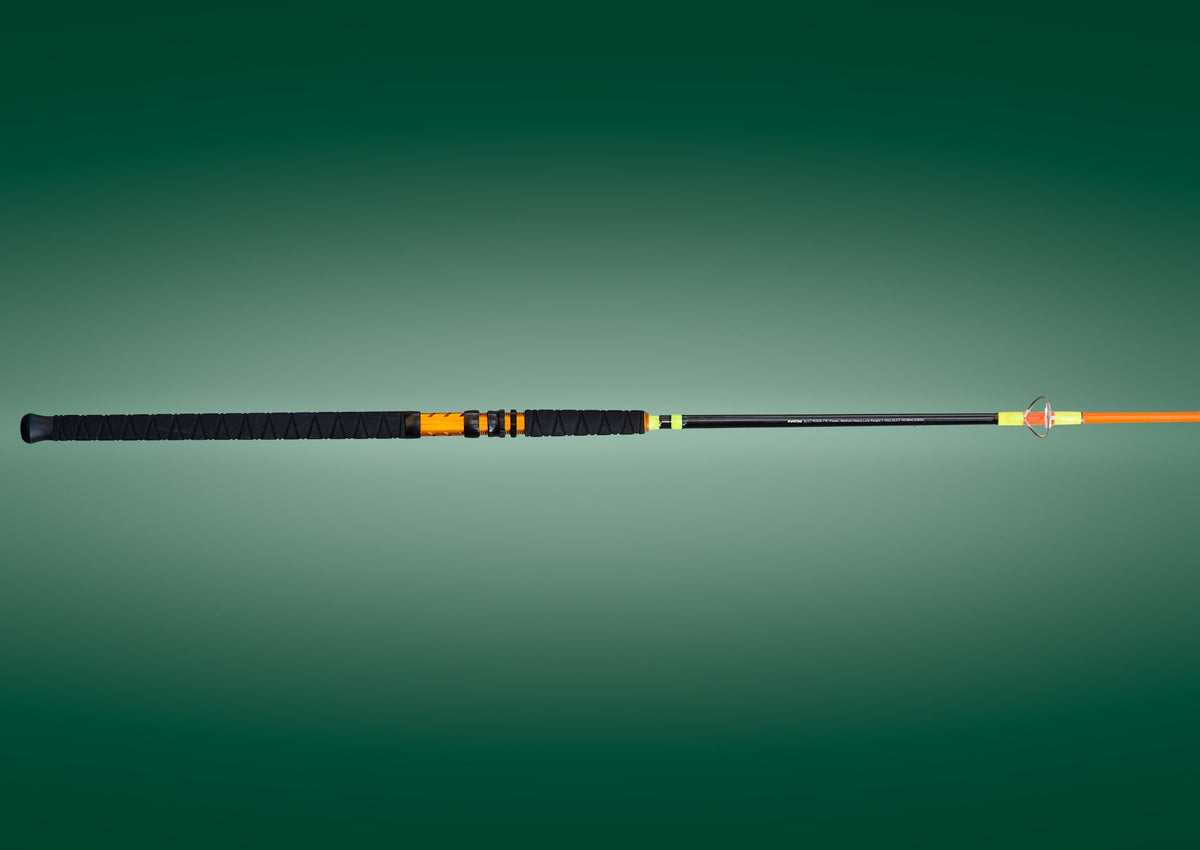 Orange Spinning Rods with New V2 reel seat – SlimeCat Rods